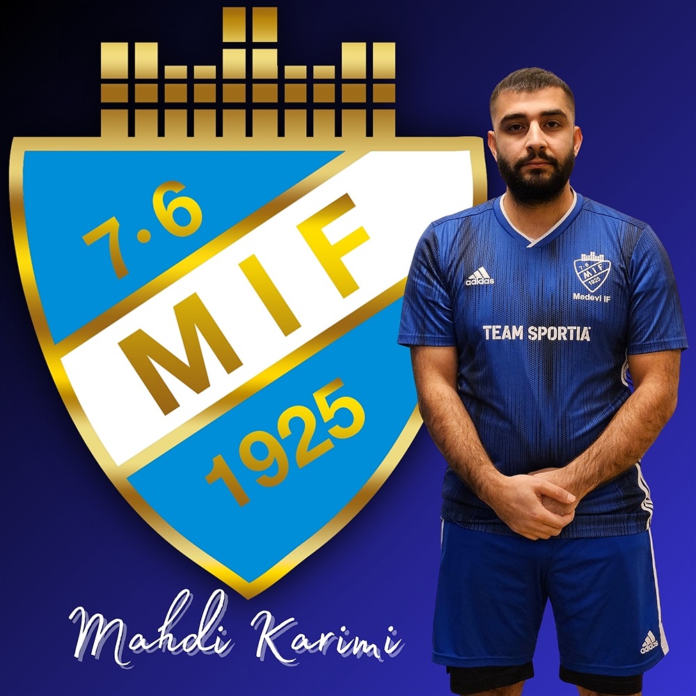 Nyförvärv #7 - Mahdi Karimi. / Medevi IF - Herrar